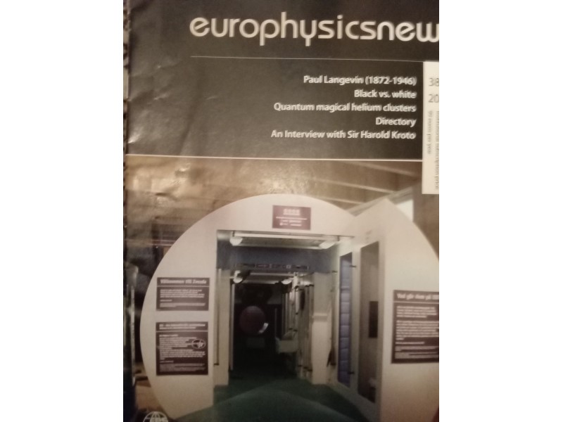 Europhysicsnews 2007