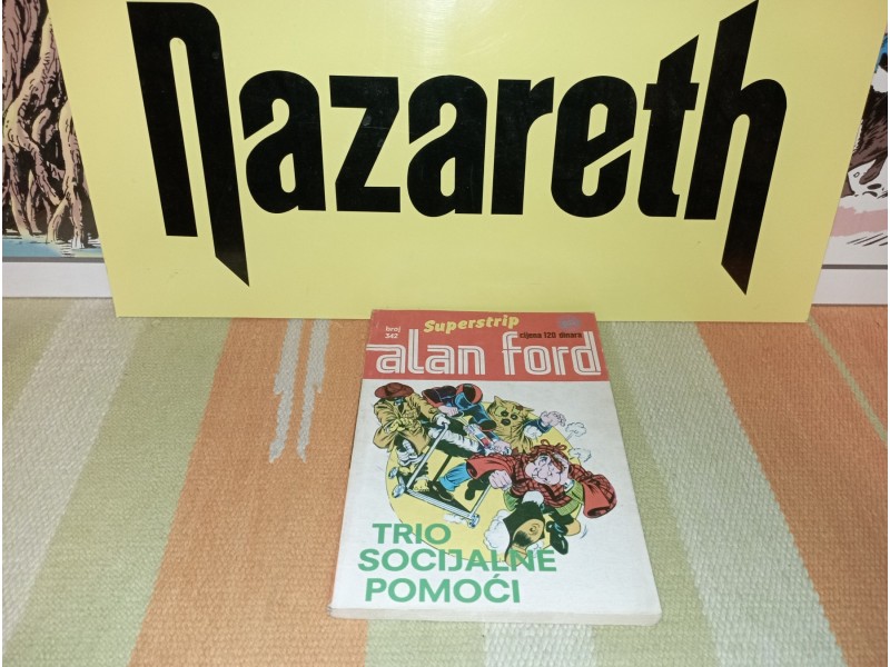 ALAN FORD - broj 342 (ODLIČNO OČUVAN STRIP)