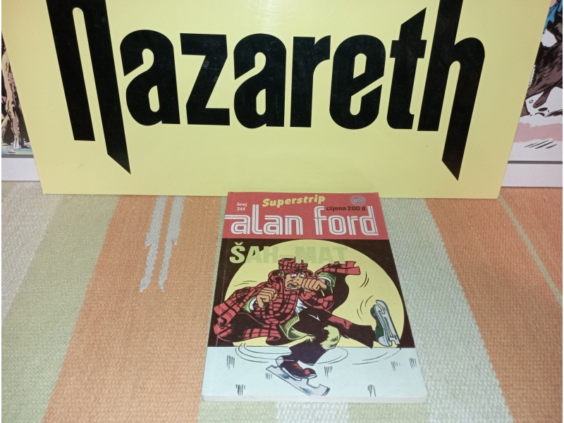 ALAN FORD - broj 344 (ODLIČNO OČUVAN STRIP)
