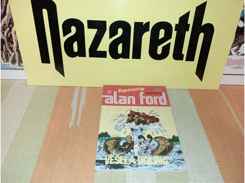 ALAN FORD - broj 346 (ODLIČNO OČUVAN STRIP)