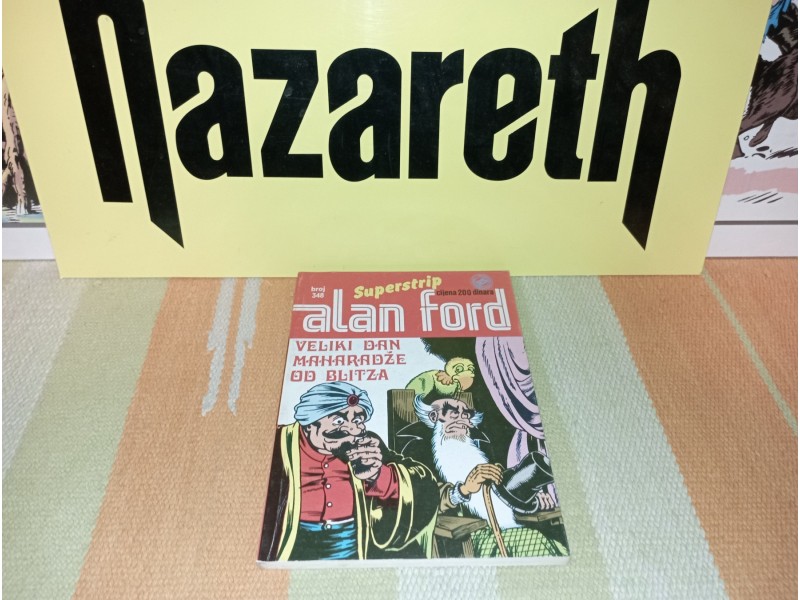 ALAN FORD - broj 348 (ODLIČNO OČUVAN STRIP)