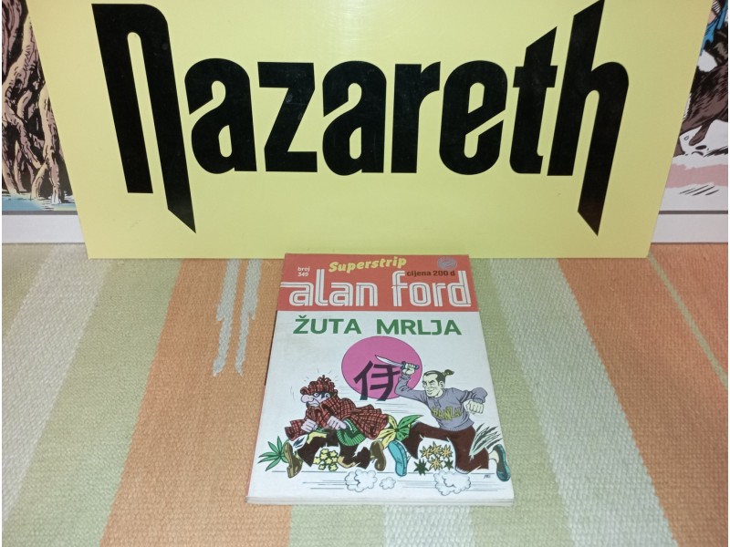 ALAN FORD - broj 349 (ODLIČNO OČUVAN STRIP)