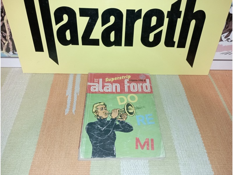 ALAN FORD - broj 352 (DOBRO OČUVAN STRIP)