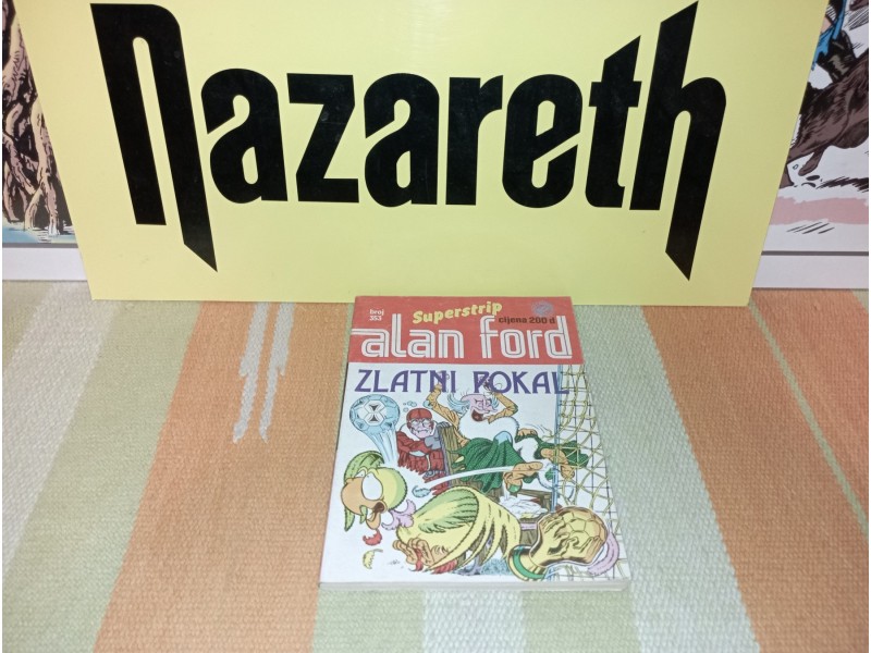 ALAN FORD - broj 353 (VRLODOBRO - ODLIČNO OČUVAN STRIP)