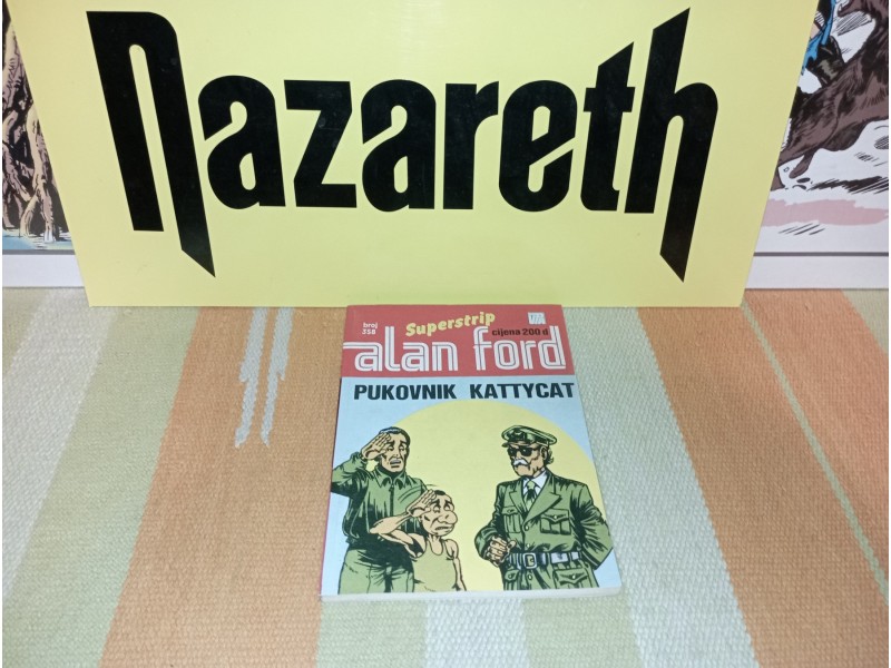 ALAN FORD - broj 358 (ODLIČNO OČUVAN STRIP)