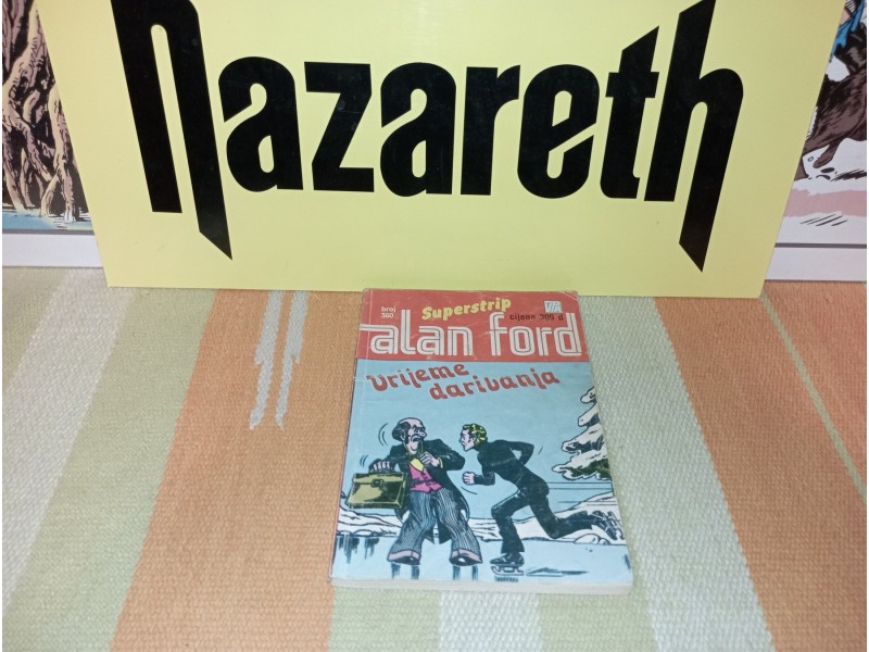 ALAN FORD - broj 360 (DOBRO OČUVAN STRIP)