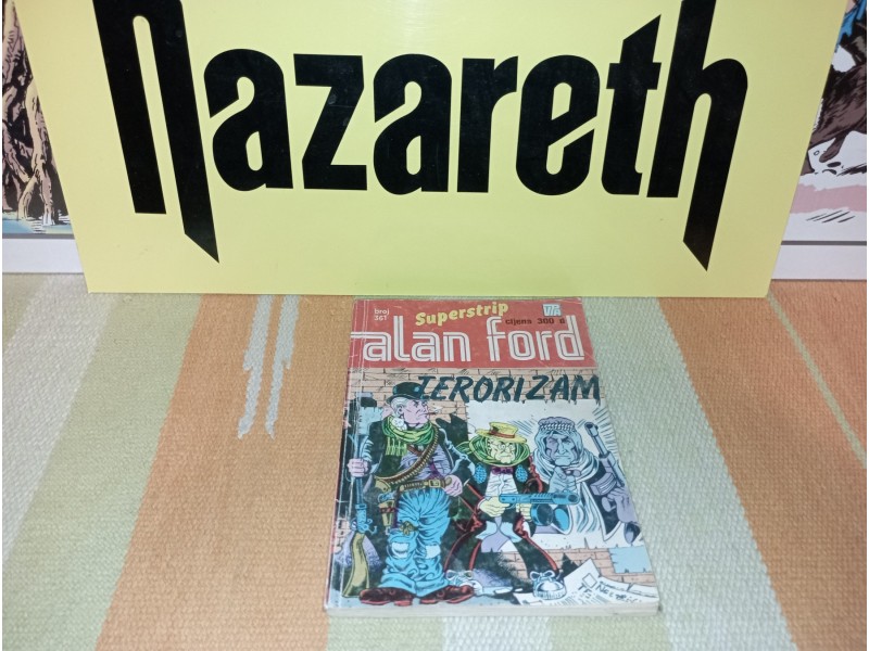 ALAN FORD - broj 361 (VRLODOBRO OČUVAN STRIP)