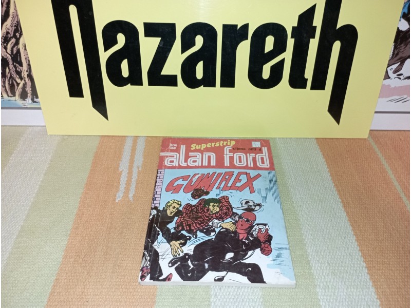 ALAN FORD - broj 368 (VRLODOBRO OČUVAN STRIP)