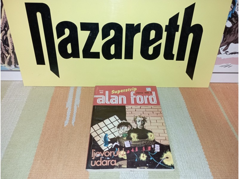 ALAN FORD - broj 369 (VRLODOBRO OČUVAN STRIP)
