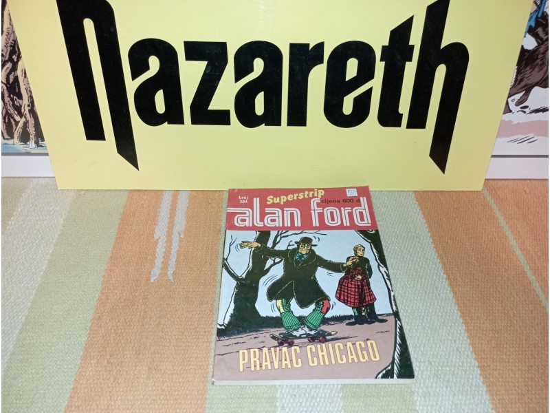 ALAN FORD - broj 384 (ODLIČNO OČUVAN STRIP)