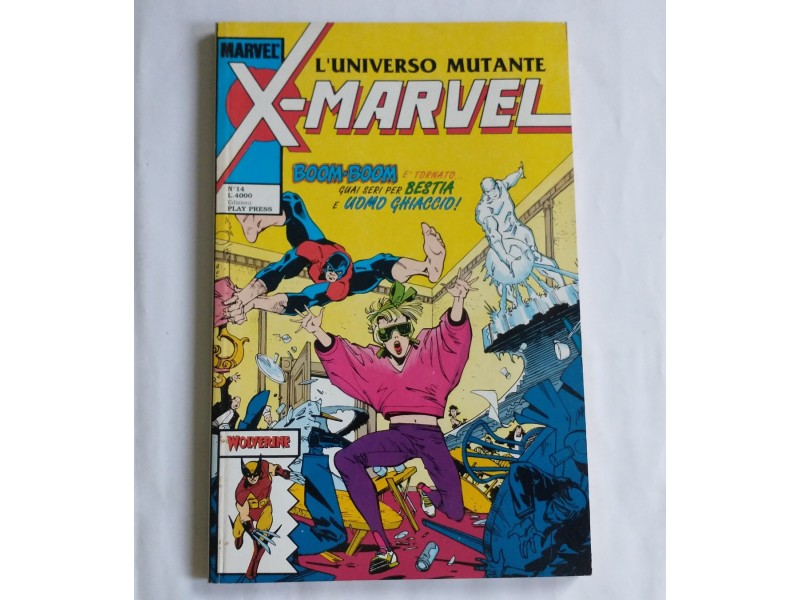 strip Marvel N. 14 X-MARVEL L`universo mutante