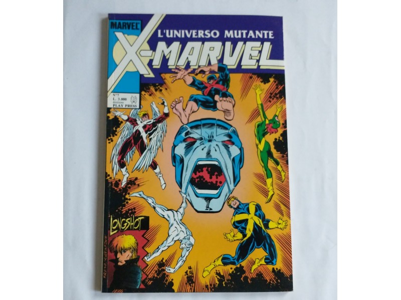 strip Marvel N. 7 X-MARVEL L`universo mutante