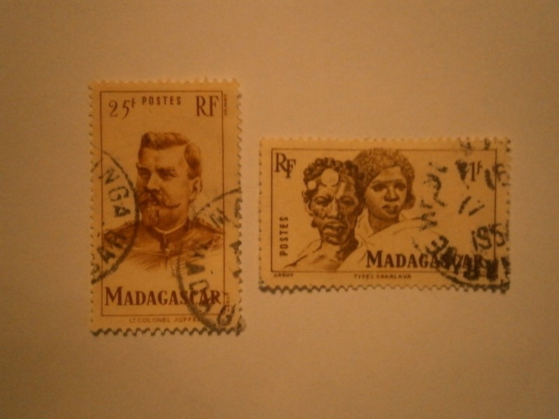 FRANCUSKA KOLONIJA MADAGASKAR 1946.