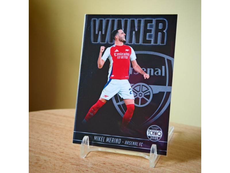 Mikel MERINO Winner kartica - Technique 2025