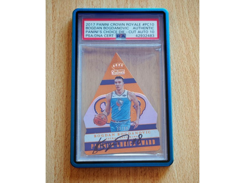 BOGDANOVIC on-card POTPIS PSA DNA 10 sertifikovana!