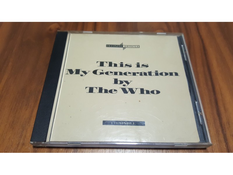 The Who - This Is My Generation