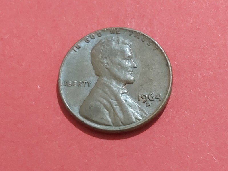 USA - 1 cent 1964 god D