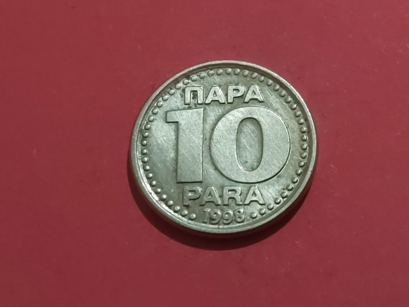 SRJ - 10 para 1998 god - ređe