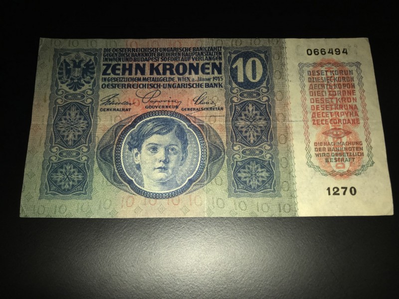 10 KRUNA.1915.