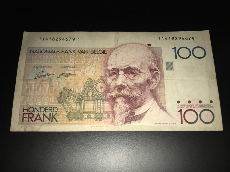 BELGIJA 100 FRANAKA (2)