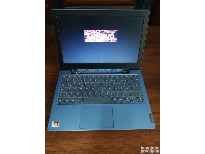 Lenovo 11.6" HD A6-9220e 64GBeMMC sjajna baterija