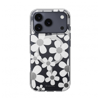 Maska Mag Case SwitchEasy Fleur za iPhone 17 Pro bela