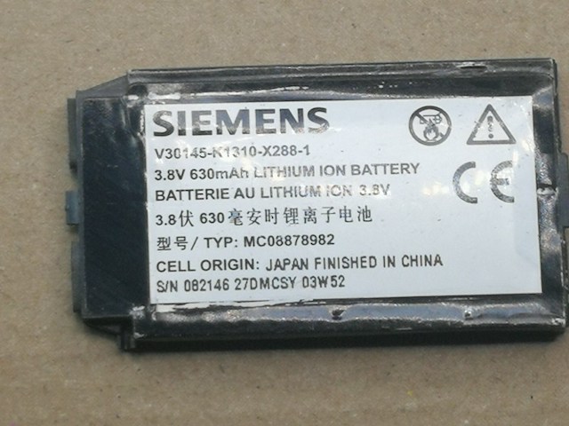 Siemens V30145-K1310-X288-1 baterija