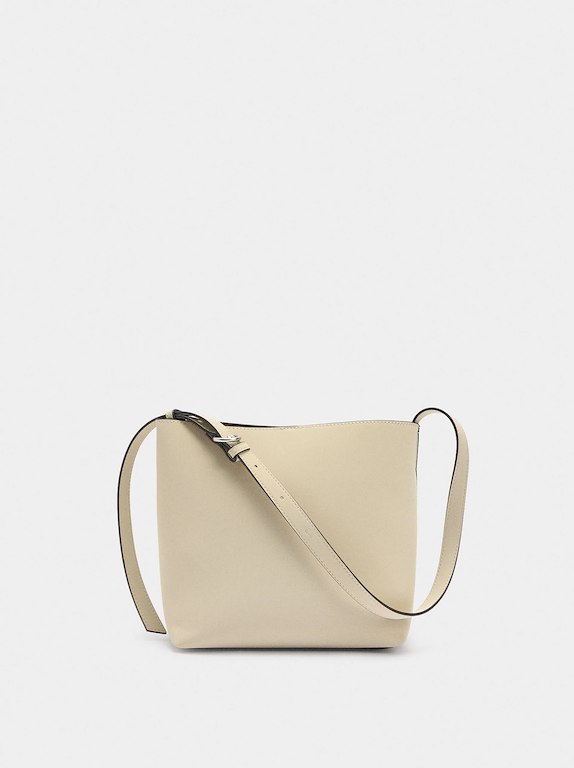 SHOULDER BAG WITH SOFT TEXTURE