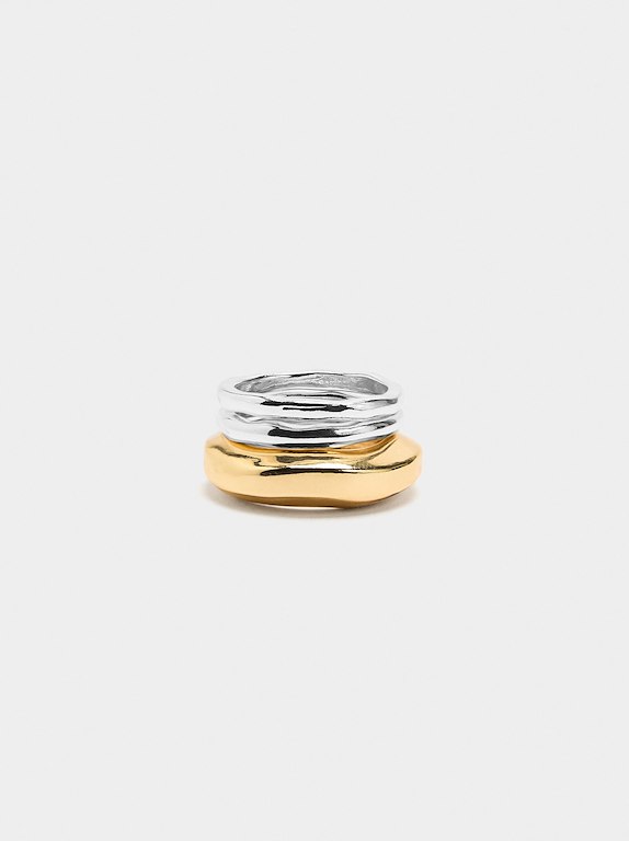 BICOLOR TRIPLE RING