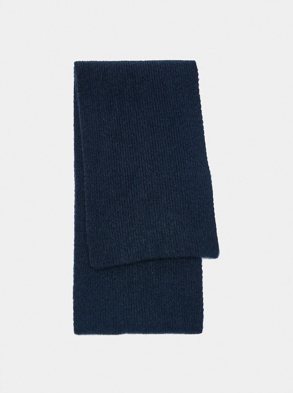PLAIN RIBBED SCARF