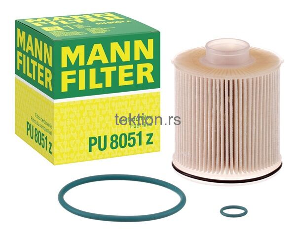 Mann PU 8051 Z filter goriva Renaul Clio V/Captur II/Kangoo III/Mercedes Citan/T-Class 1.5 dizel
