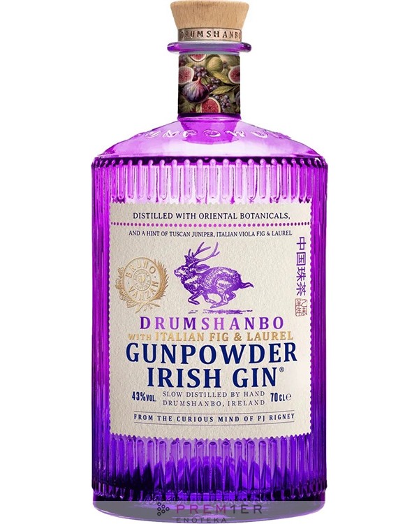 Drumshanbo Gunpowder Irish Gin with Italian Fig & Laurel 0.70l