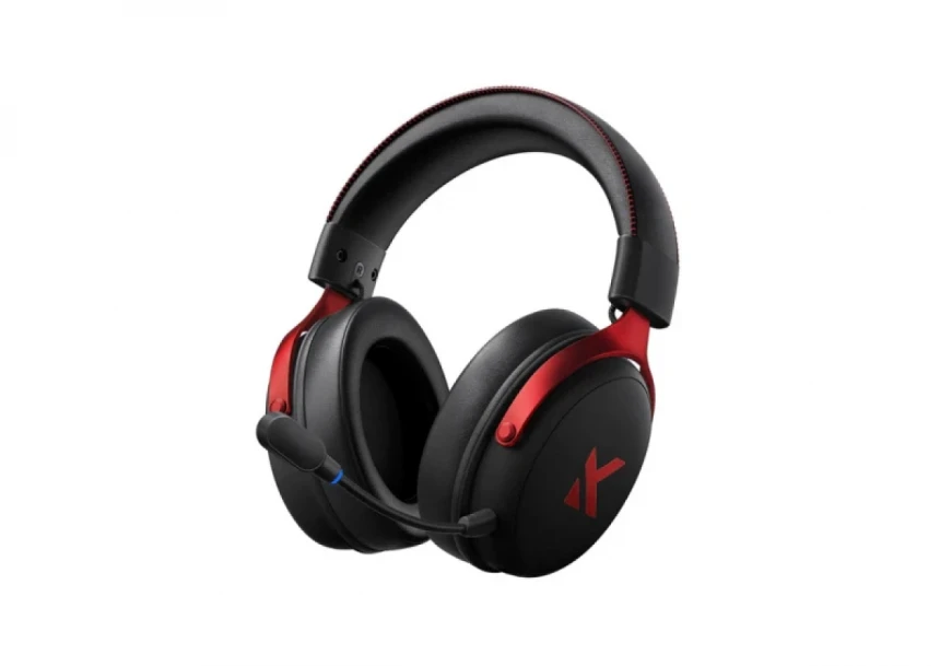 Bežične gaming slušalice MCHOSE V9 Pro black red