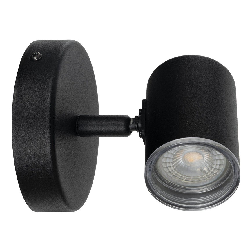 SPOT LAMPA ZIDNA ZA KUPATILO 1XGU10 CONSUMA 1 CRNA 901964 EGLO