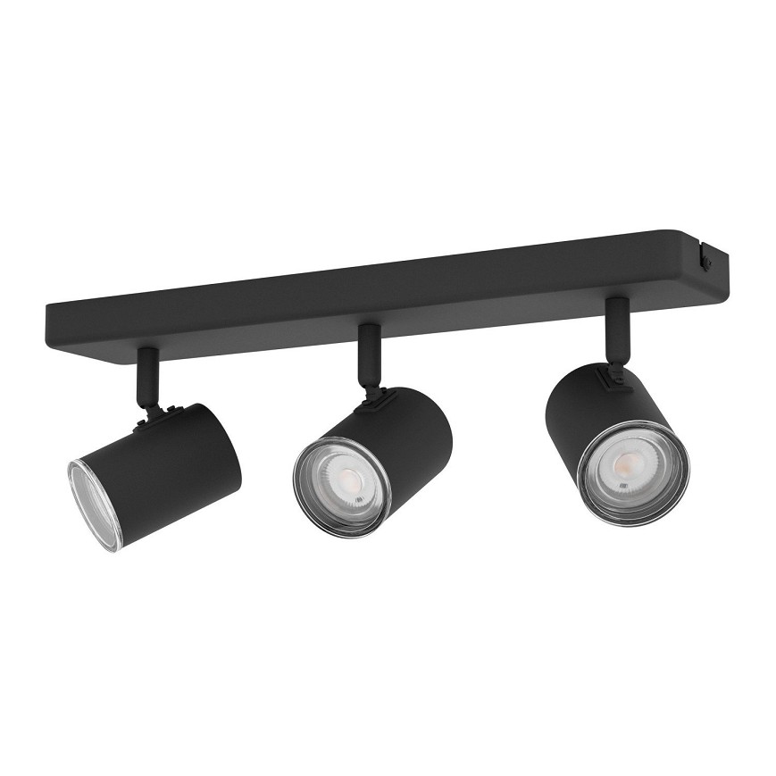 SPOT LAMPA ZA KUPATILO 3XGU10 CONSUMA 1 CRNA 901966 EGLO