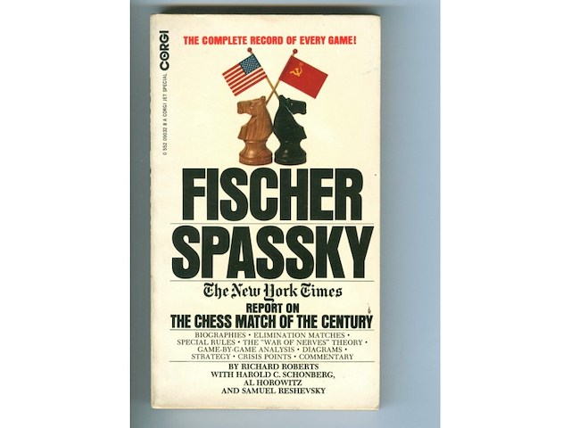 Fischer-Spassky: The New York Times Report on the Chess