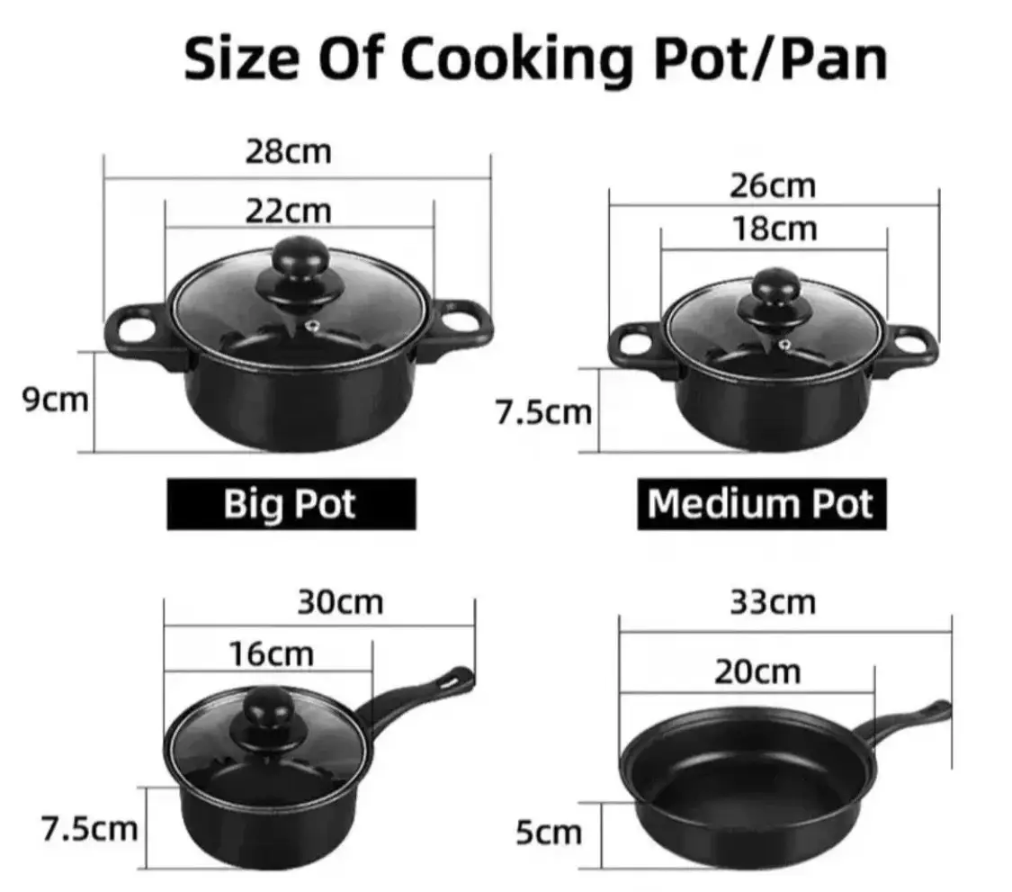 NOVO Komplet šerpe i pribor 13 delova