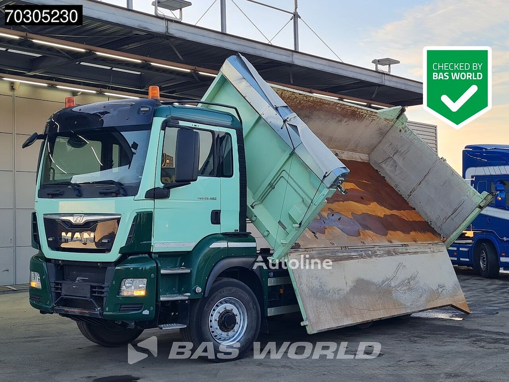 MAN TGS 26.480 6X6 13 m³ 2-way tipper Tarpaulin 6x6 Hydrodrive Big-A kiper
