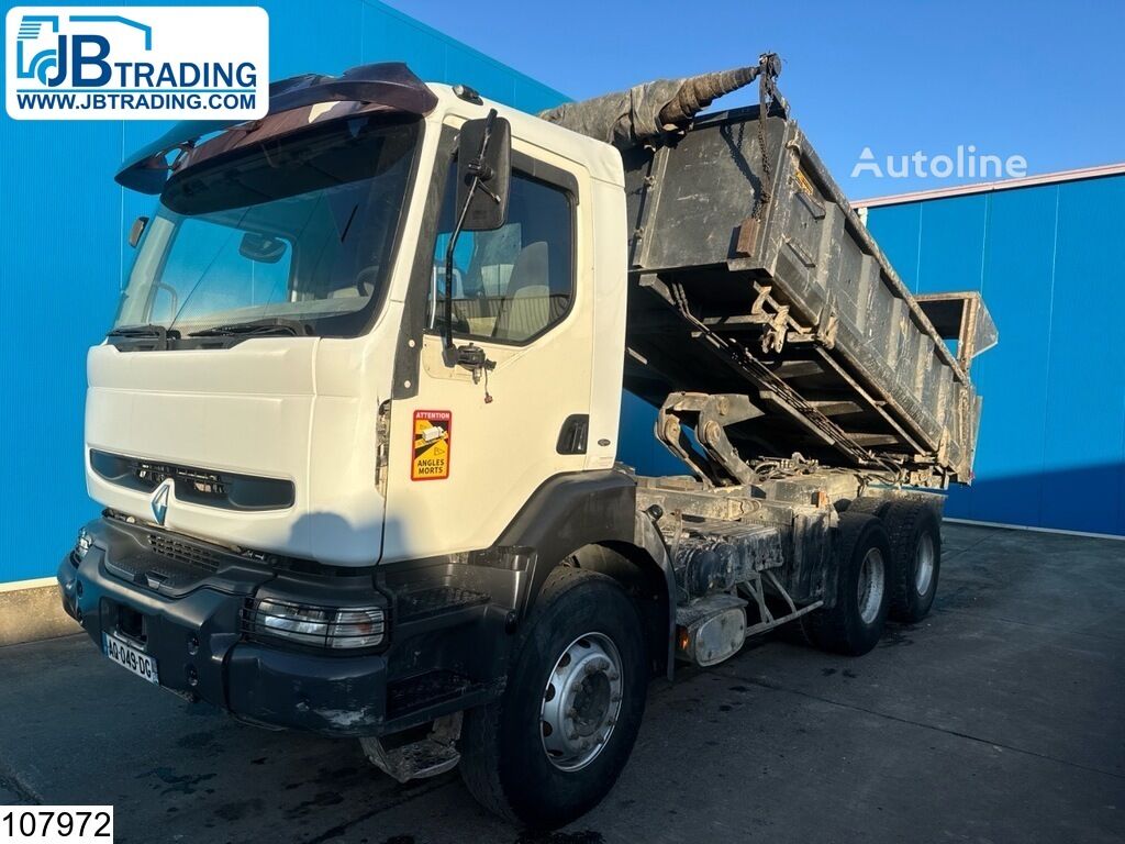 Renault Kerax 370 6x4, Manual transmission, Steel suspension kiper