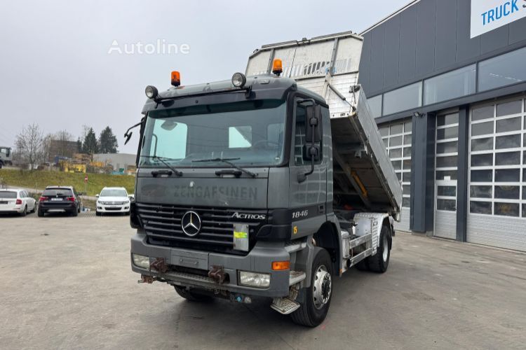 Mercedes-Benz Actros 1846 4x4 SWS Kipper/SZM kiper