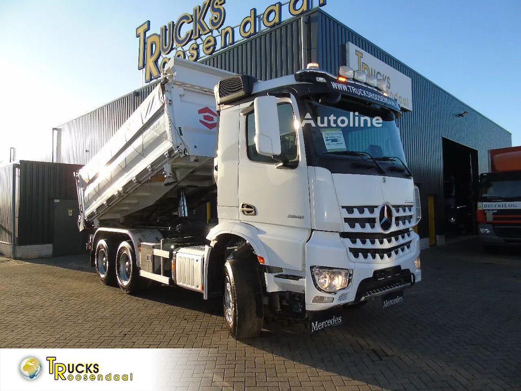 Mercedes-Benz Arocs 3348 + TRI TIPPER + 6X4 + EURO 6 kiper