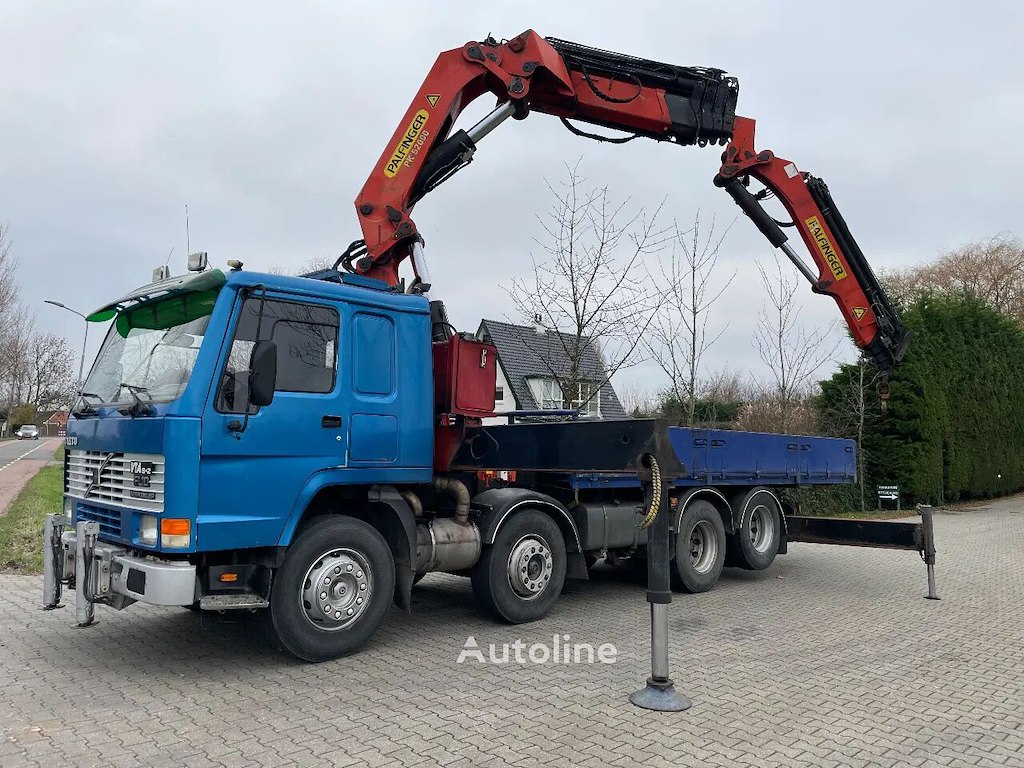 Volvo FM 10.360 With palfinger PK 52000 with jib flyjib kamion s ravnom platformom