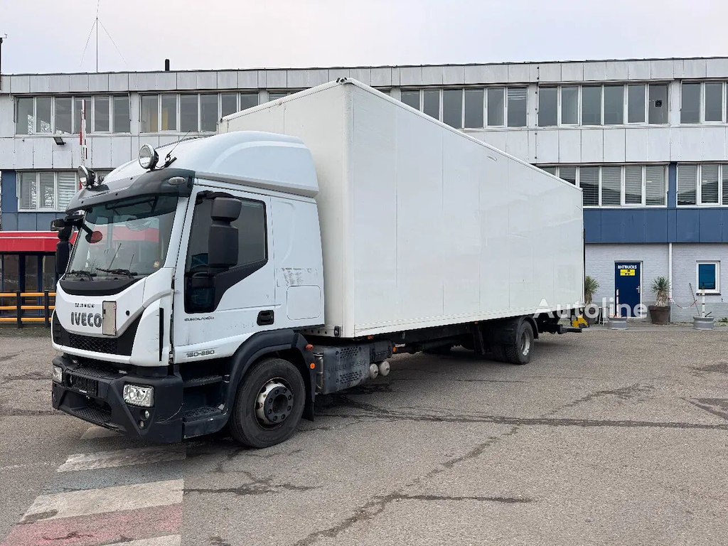 IVECO EuroCargo 160 280 4X2 CLOSED BOX ZEPRO 2000 KG kamion furgon