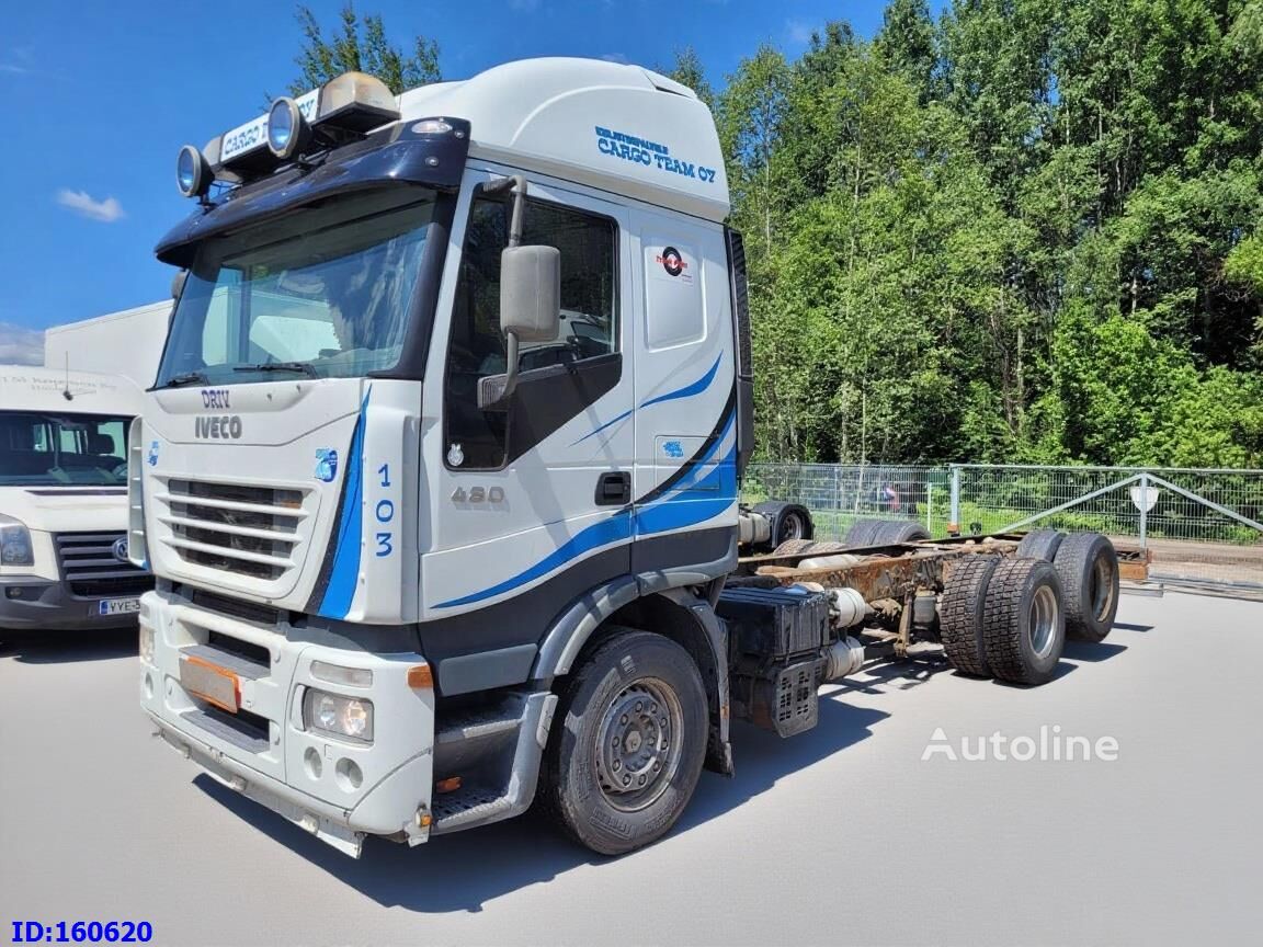 IVECO Stralis 480 6x2 Manual kamion šasija