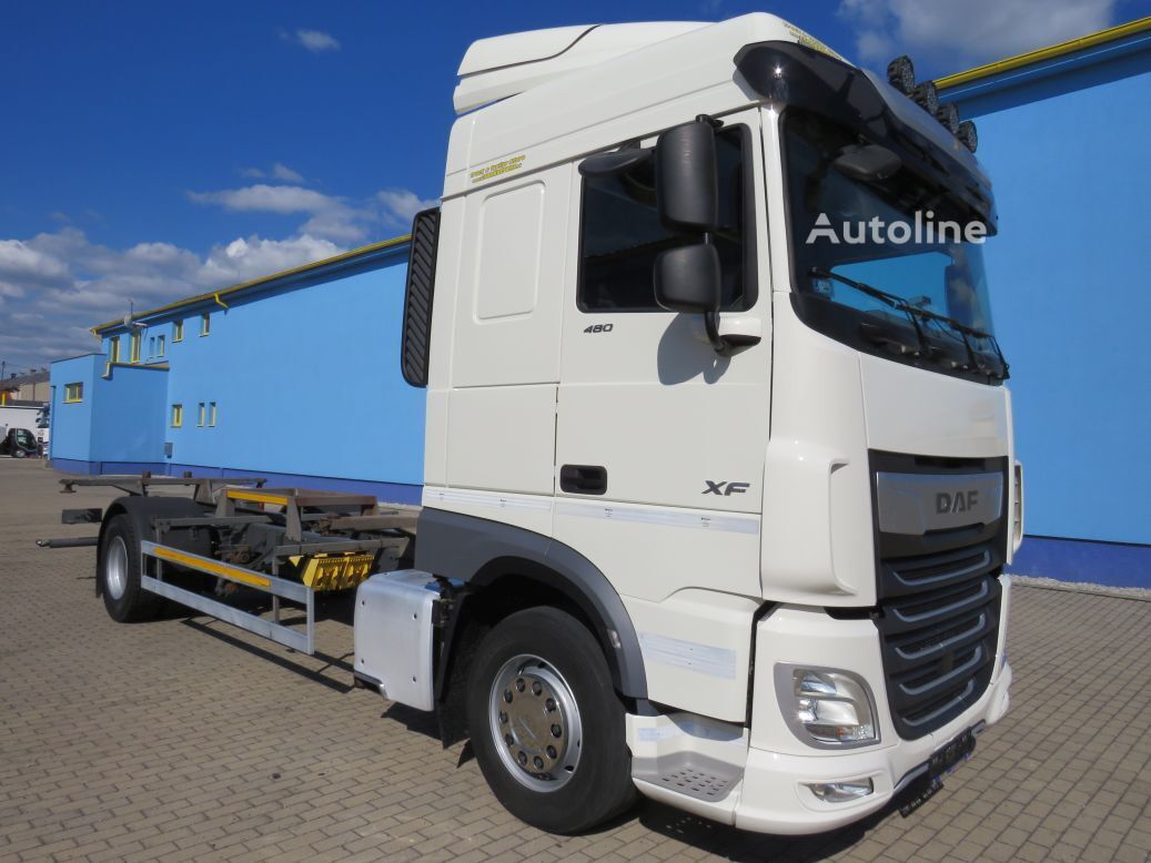 DAF XF 480 FA E6 BDF Aut 18T Tank 620L kamion šasija
