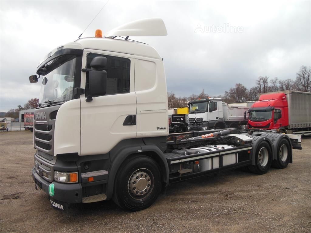 Scania R450, 6x4, Palfinger T20 kamion rol kiper
