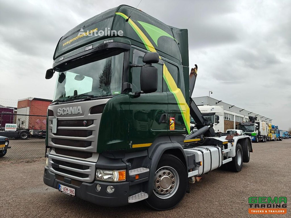Scania R450 6x2/4 Topline Euro6A - Retarder - Marrel 26T Hooklift Syste kamion rol kiper