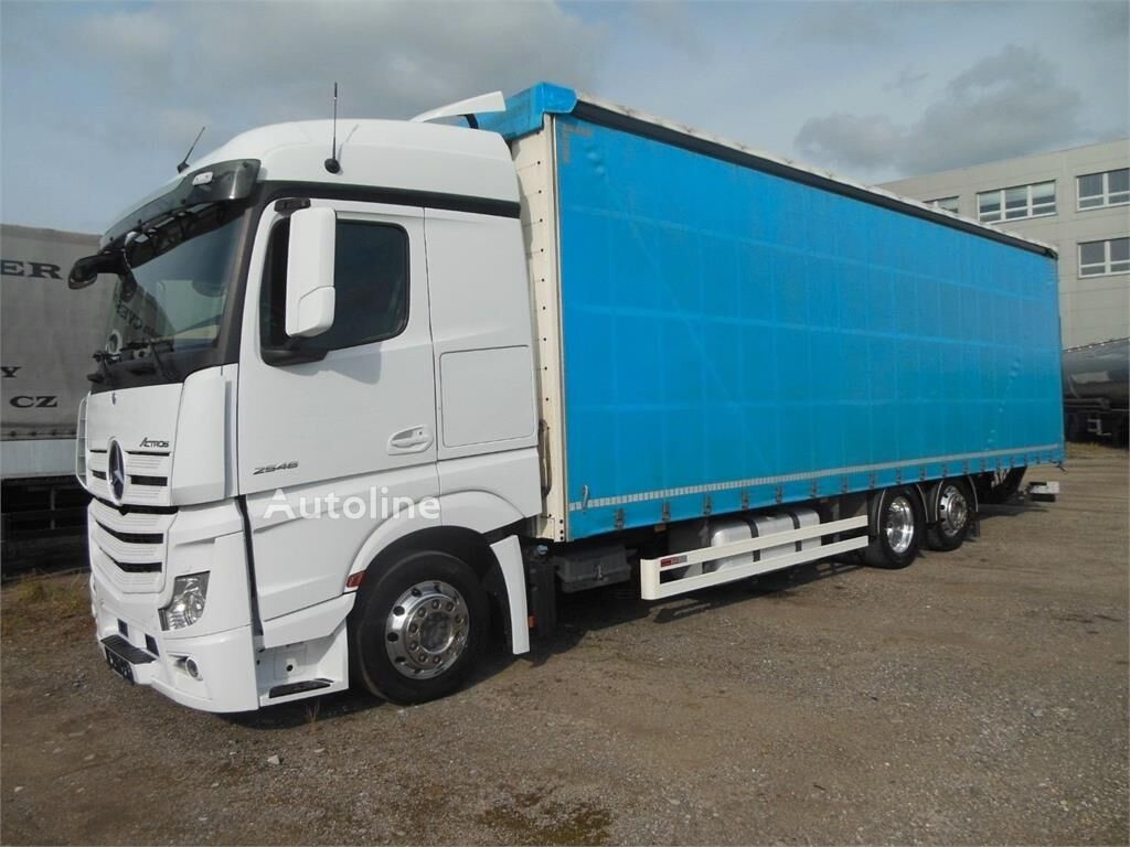 Mercedes-Benz ACTROS 2546, 24 PALETTEN, LBW, ALU FELGEN, TOP!! kamion sa klizna zavesa cerada