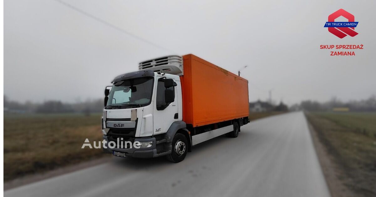 DAF LF 250 kamion sa klizna zavesa cerada