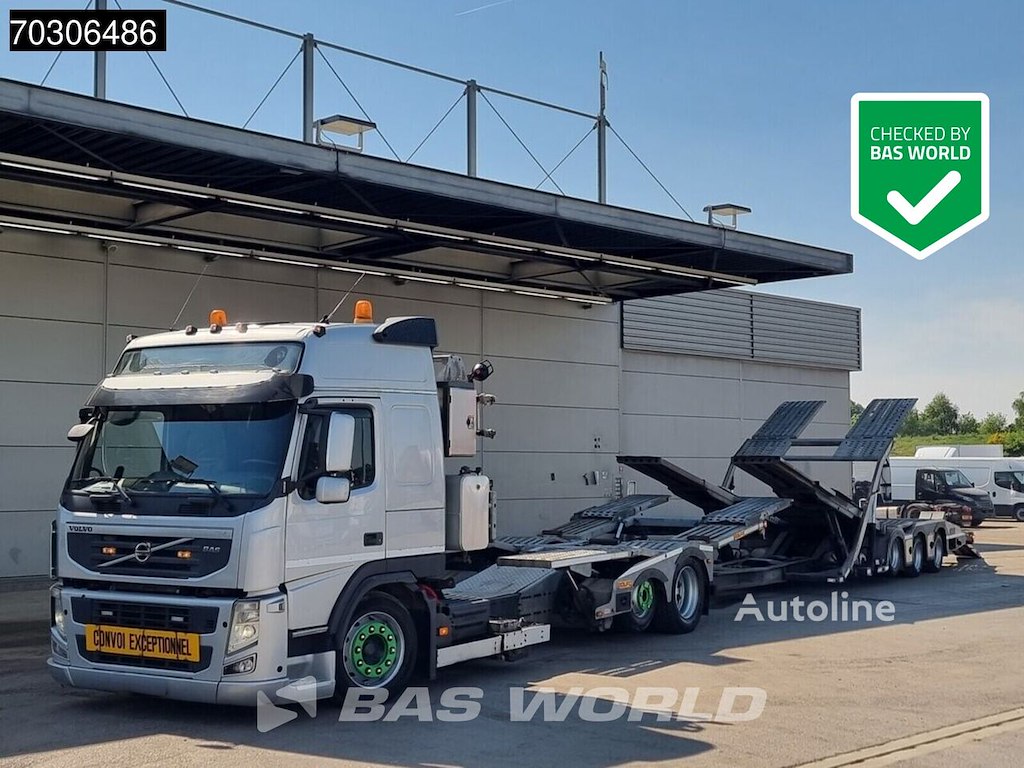Volvo FM 460 6X2 Rolfo Hercules 3 Truck Transporter VEB+ Xenon Euro 5 autotransporter